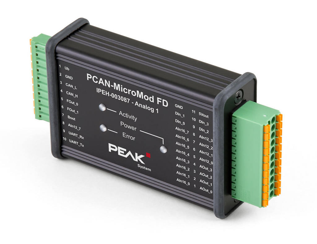 PCAN-MicroMod FD Analog – Control Technologies