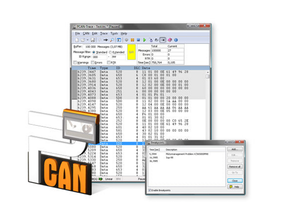 CAN-bus Software – Control Technologies